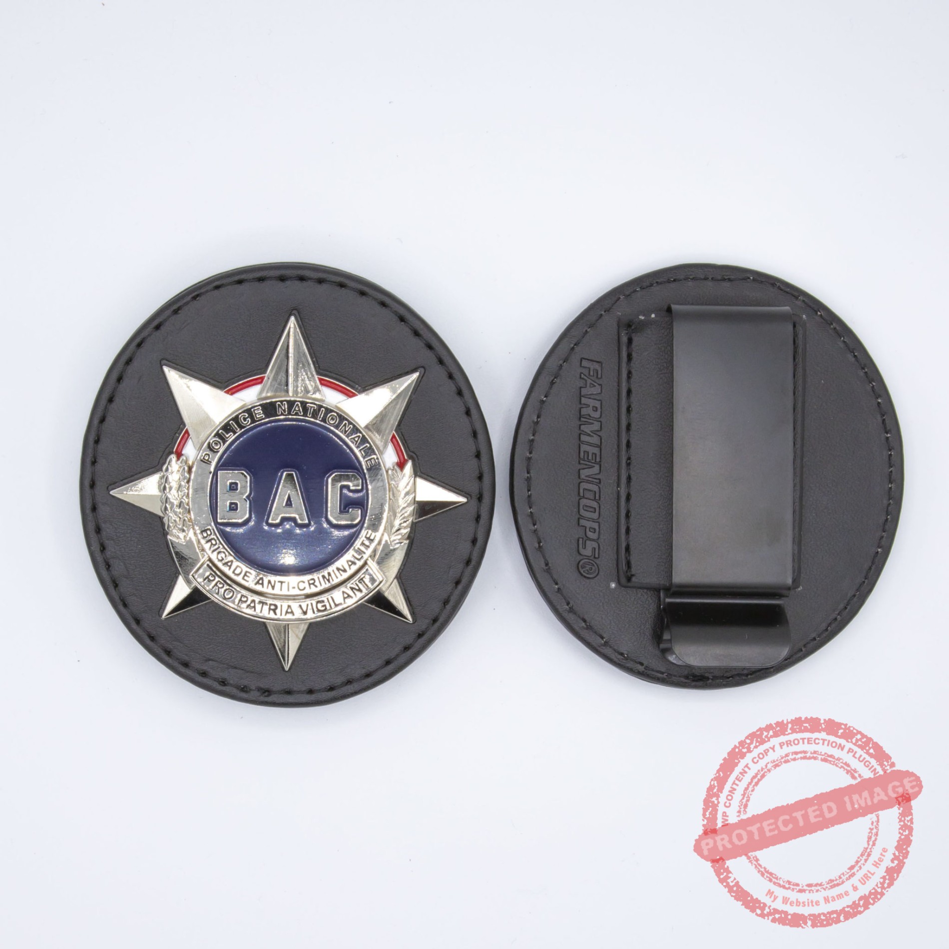 Badge OPJ BAC - FARMENCOPS